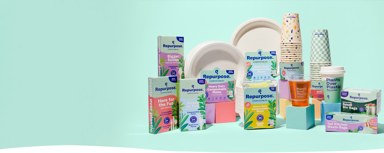 Repurpose® Compostable Collection – Tagged "plates"